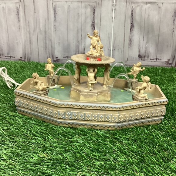 Lemax | Accents | Lemax Lighted Village Square Fountain | Poshmark
